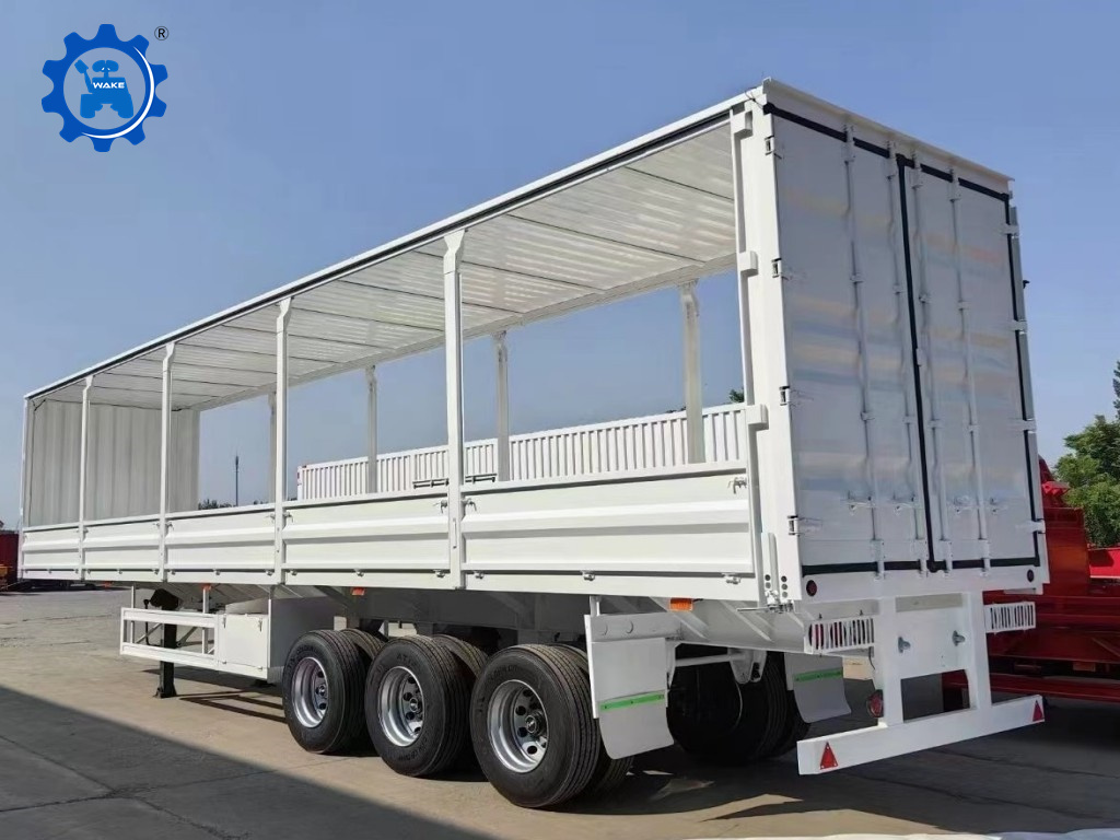 3 axle Curtain Side Trailer – wake